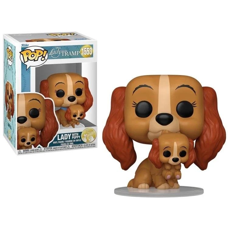 DISNEY: THE LADY AND THE TRAMP 70TH ANNIVERSARY - POP FUNKO VINYL ...