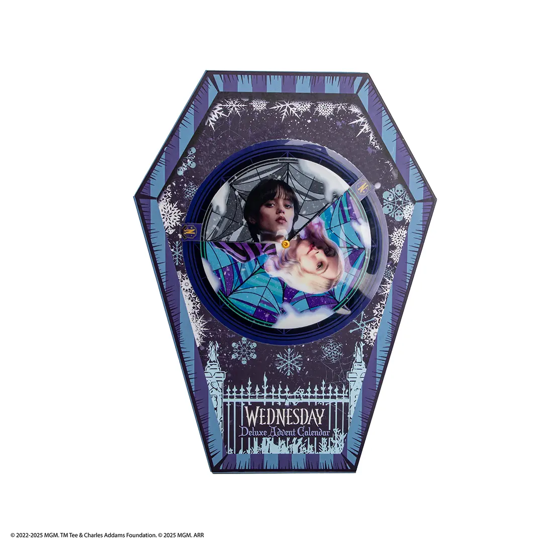 CR2076 - WEDNESDAY - CALENDARIO DELL'AVVENTO DELUXE 2025 - WEDNESDAY | Manicomix Distribuzione